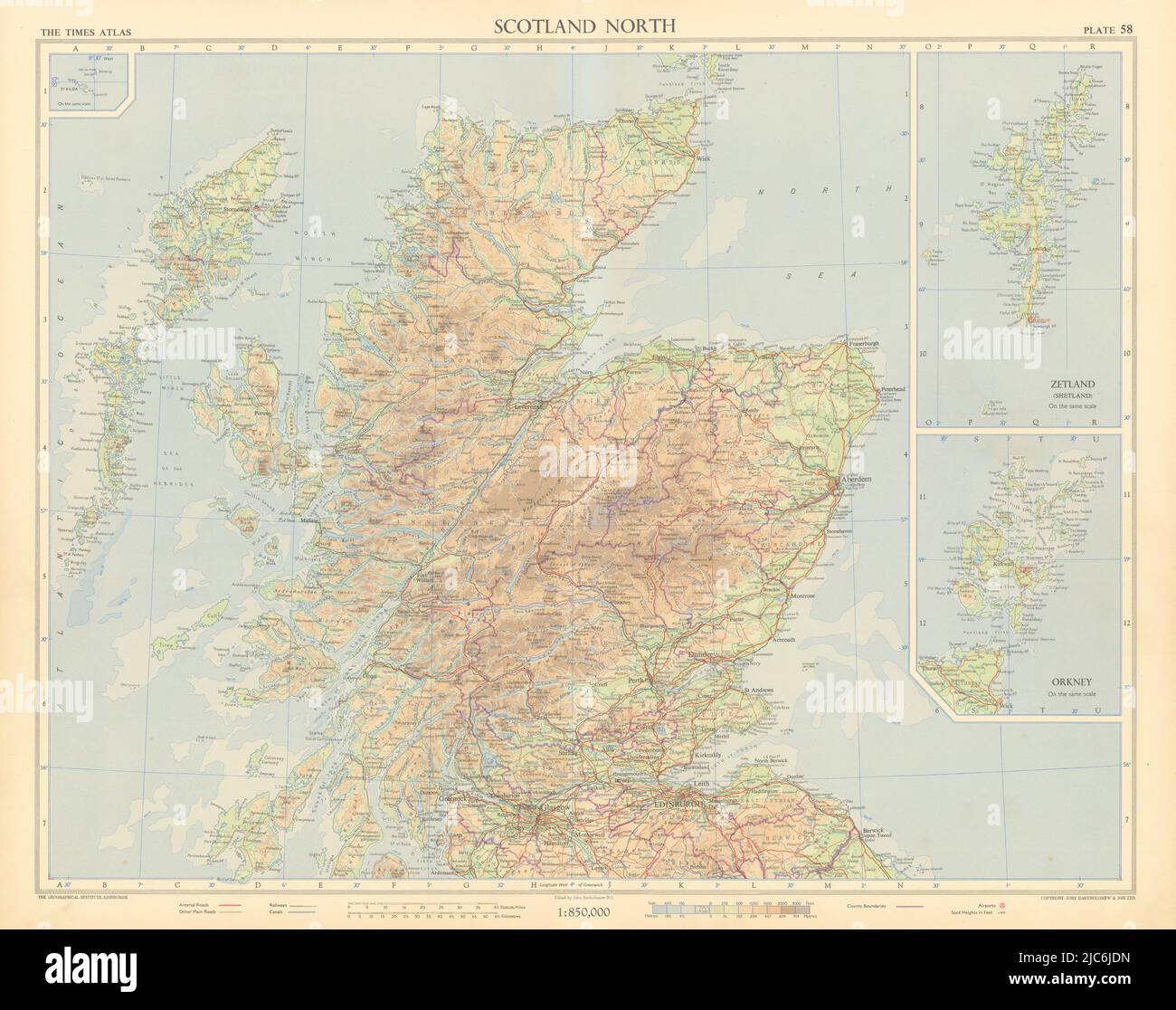 Northern Scotland. Highlands & Islands. Shetland & Orkneys. TIMES 1955 ...