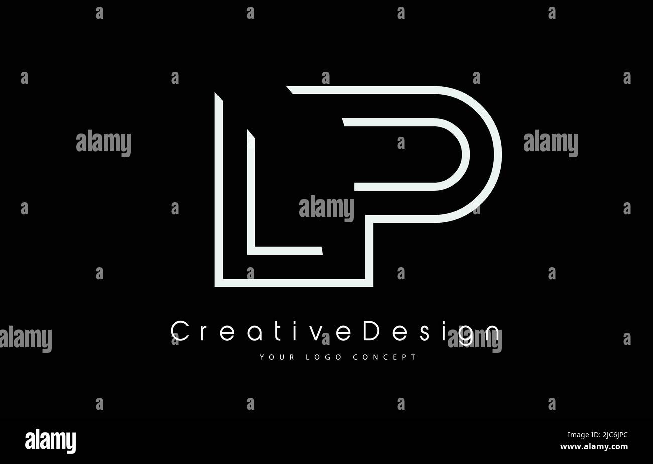 L p Stock Vector Images - Alamy