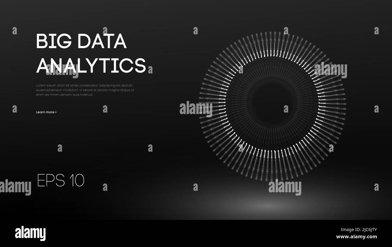 Big Data Visualization Background 3d Big Data Connection Background Cyber Technology Ai Tech