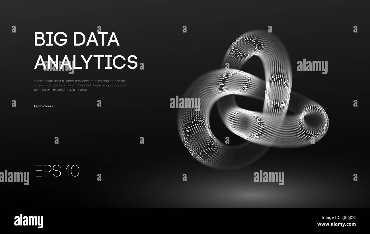 Artificial intelligence analytics. Data technology science concept ...