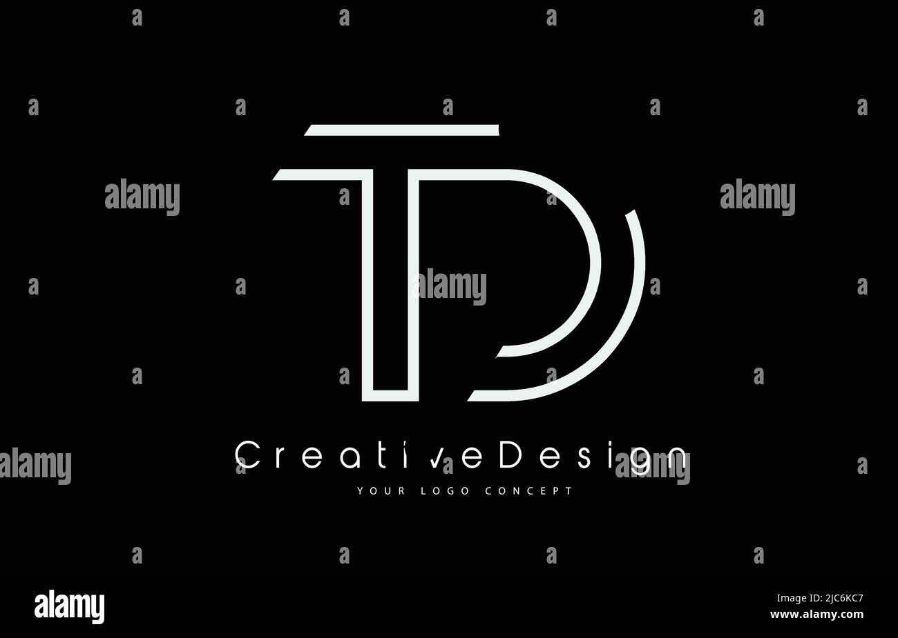 Td letters hi-res stock photography and images - Alamy