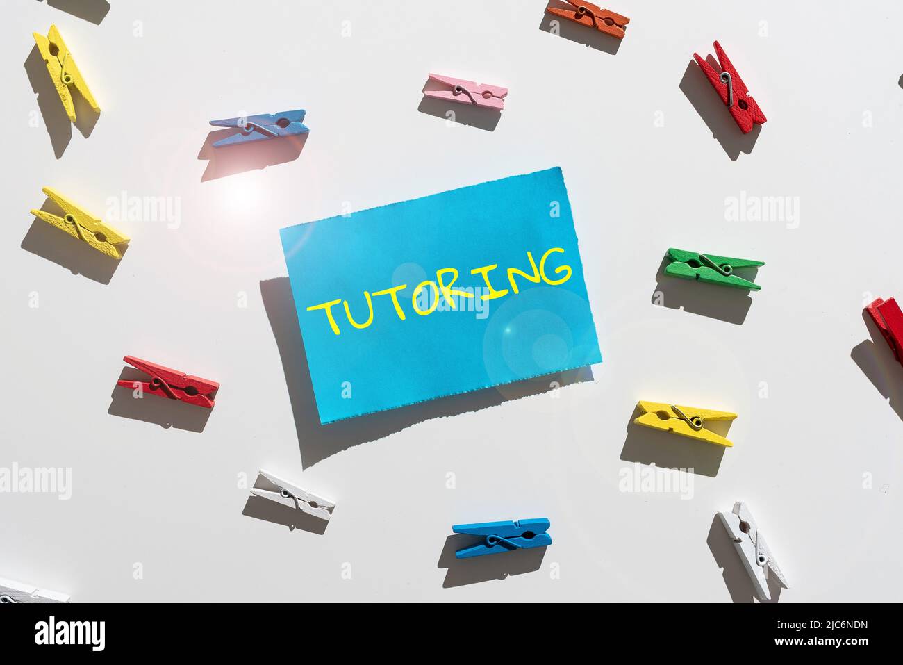 Writing displaying text Tutoring. Word Written on An act of a person ...