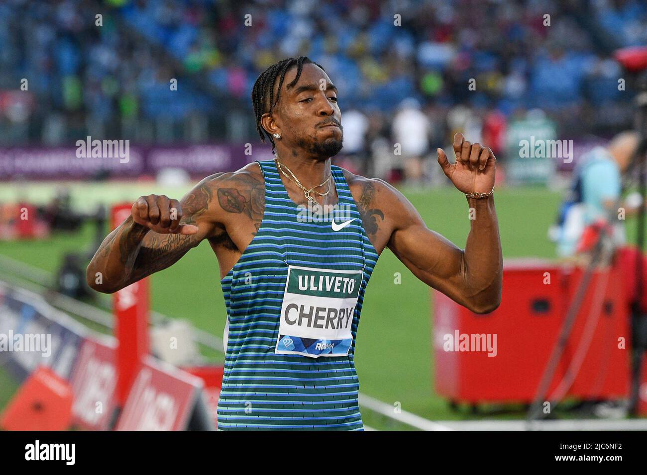 Roma, Italy. 09th June, 2022. Cherry Michael during Wanda Diamond ...