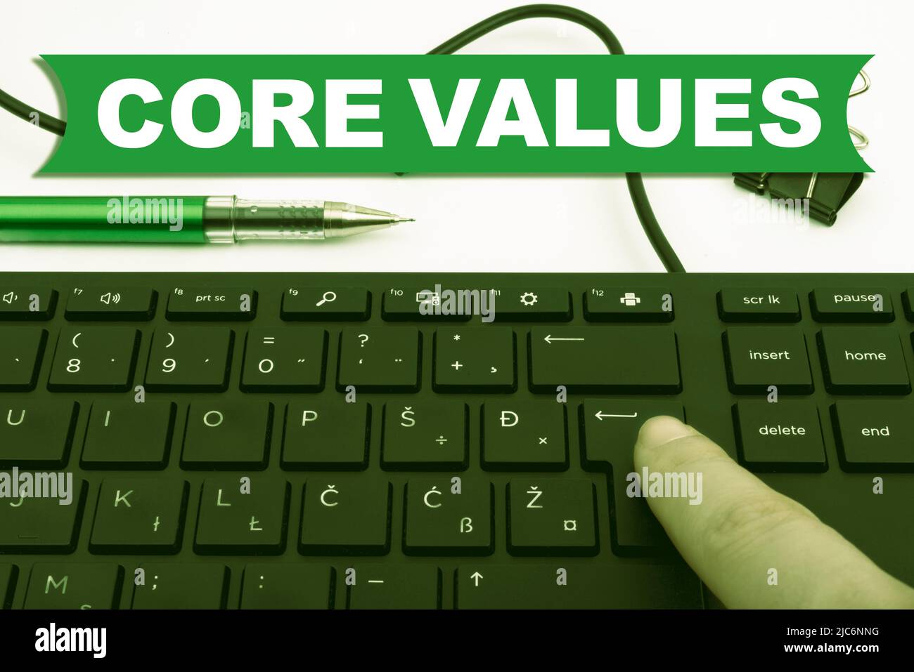 Inspiration showing sign Core Values. Business concept belief person or ...