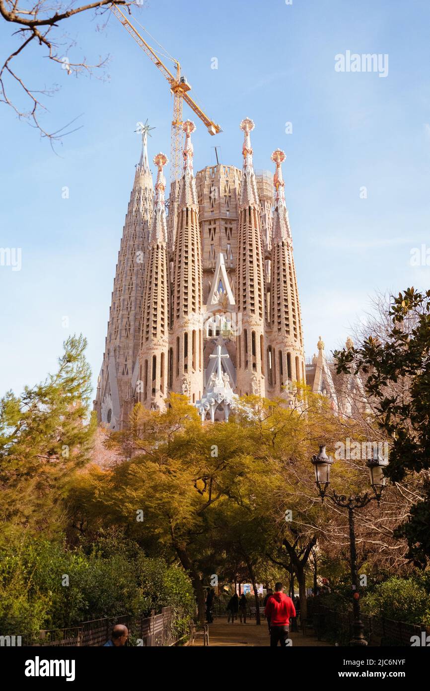 Catedral sagrada la familia hi-res stock photography and images - Alamy