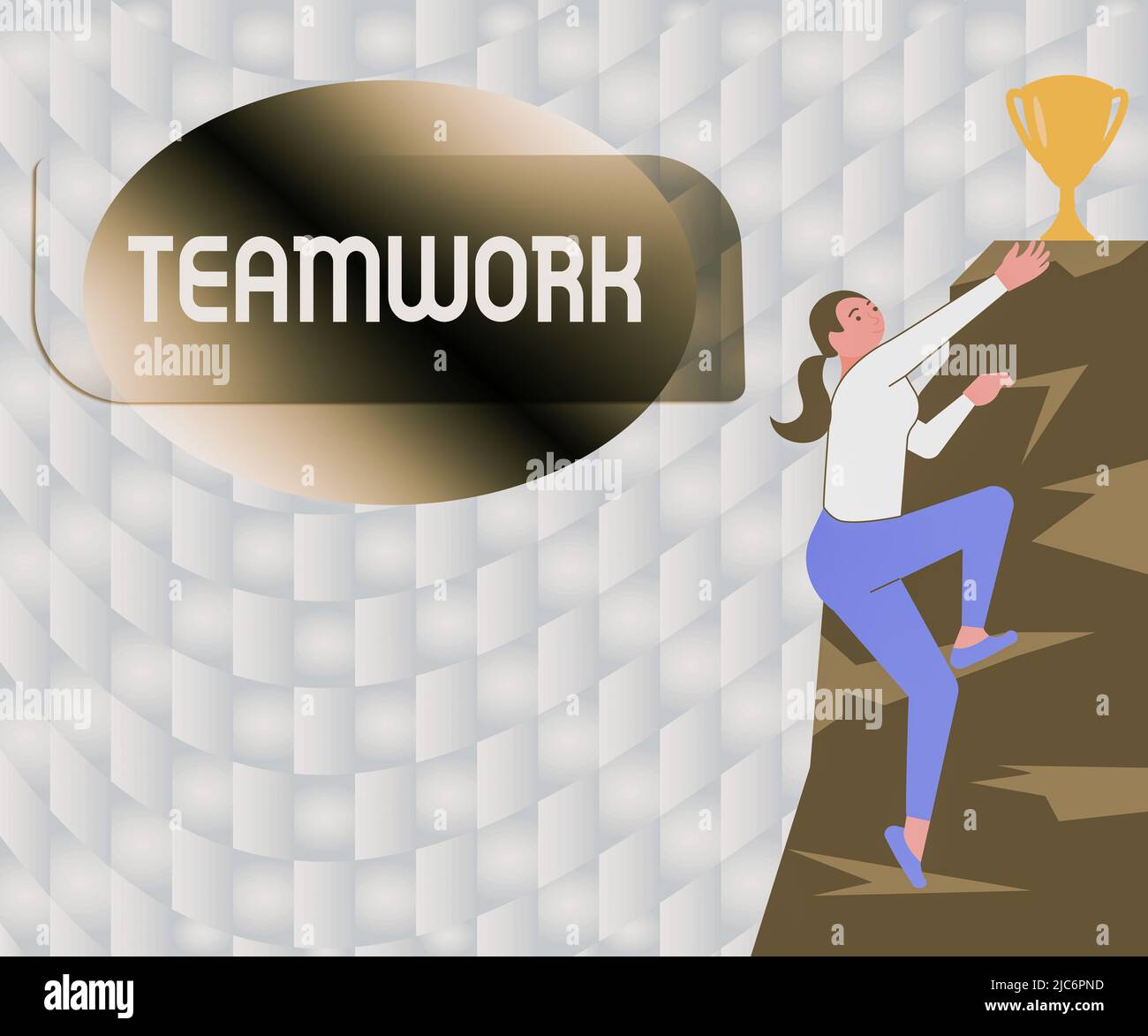 Text sign showing Teamwork. Word for Group of showing who work together ...