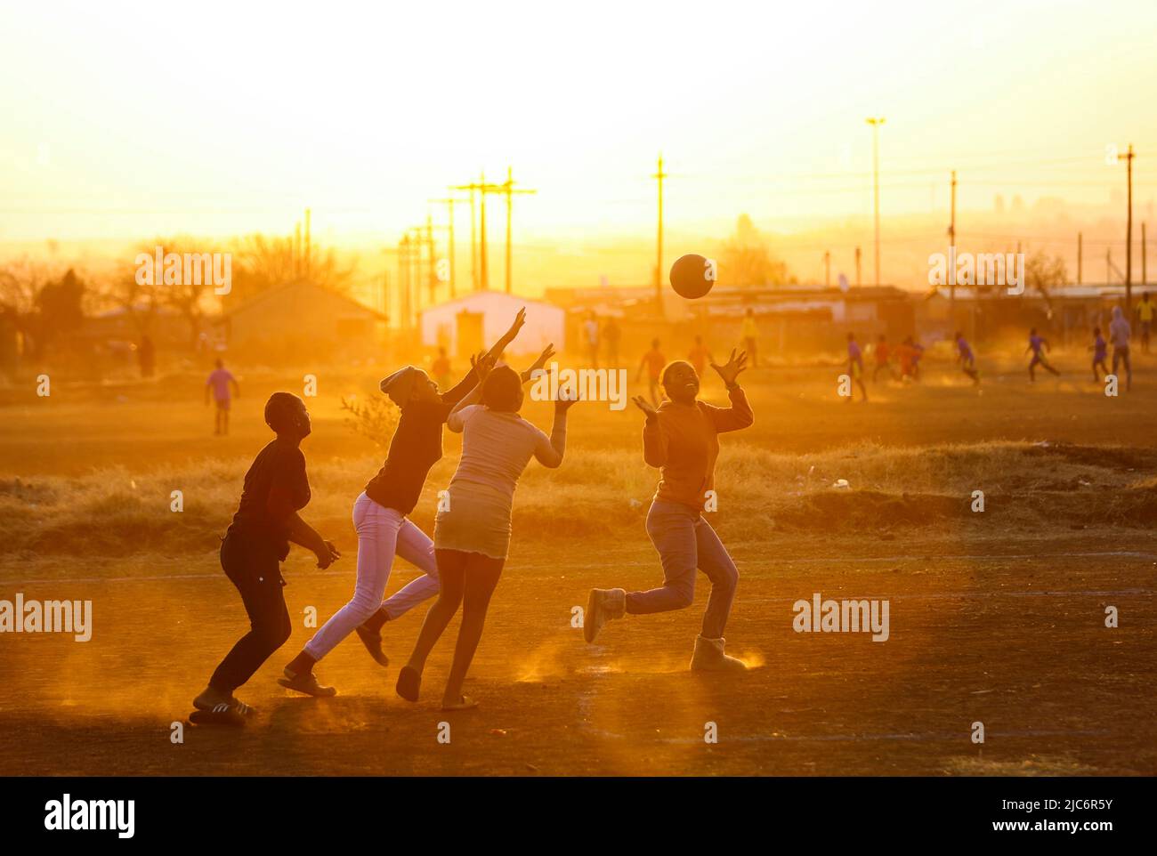 Girls netball africa hi-res stock photography and images - Alamy