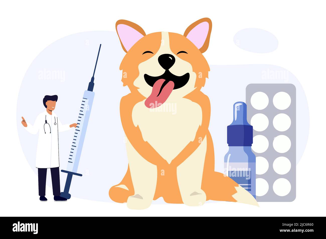 Busy animals Stock Vector Images - Alamy