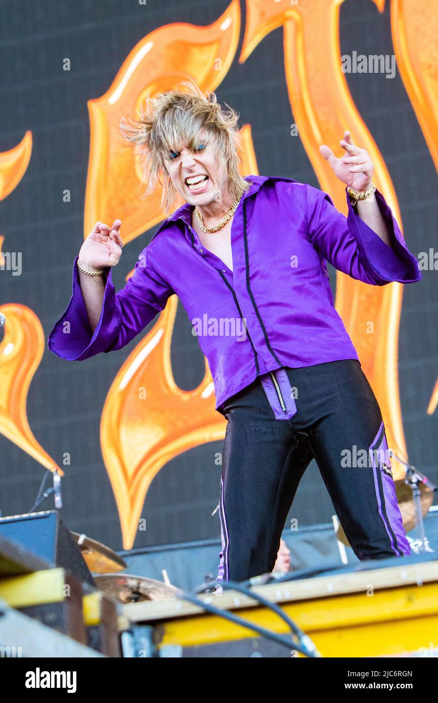 Milan Italy. 09 June 2022. The British rock band THE STRUTS performs ...
