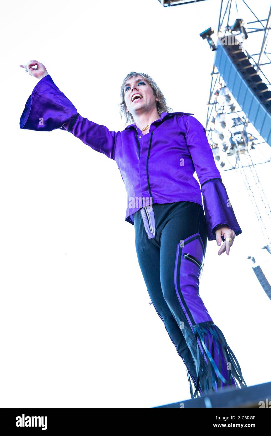 Milan Italy. 09 June 2022. The British rock band THE STRUTS performs ...