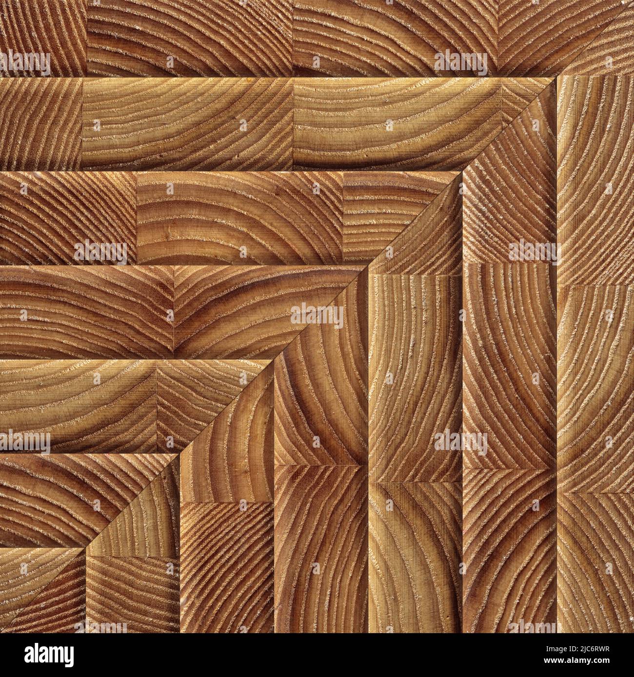 Wooden background. Closeup glued ash boards, cross-section. Square ...
