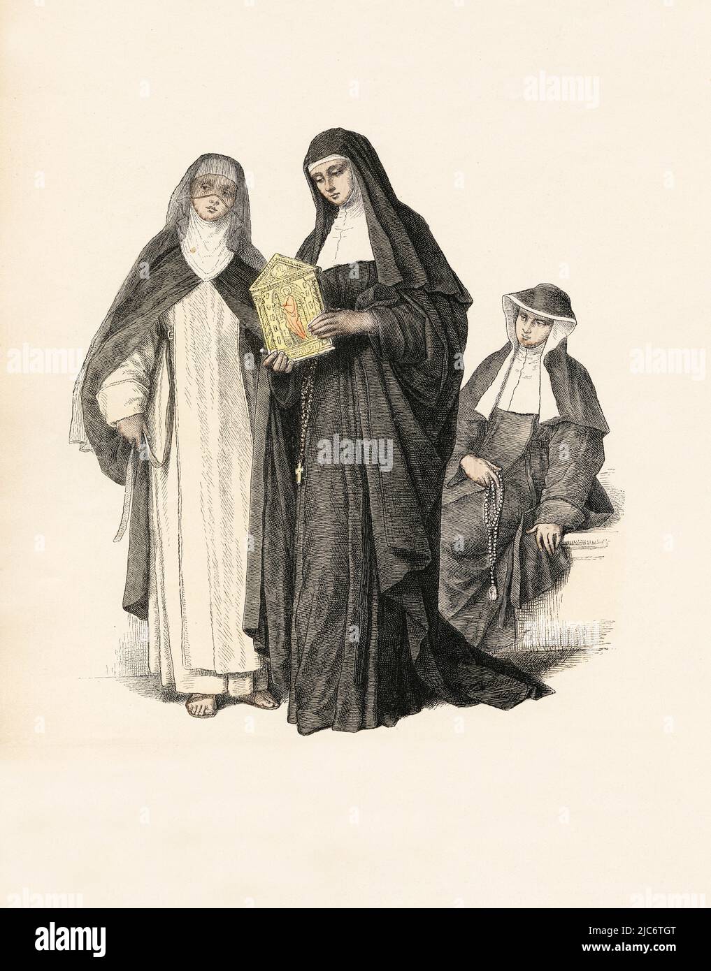 Hooded scapular hi-res stock photography and images - Alamy