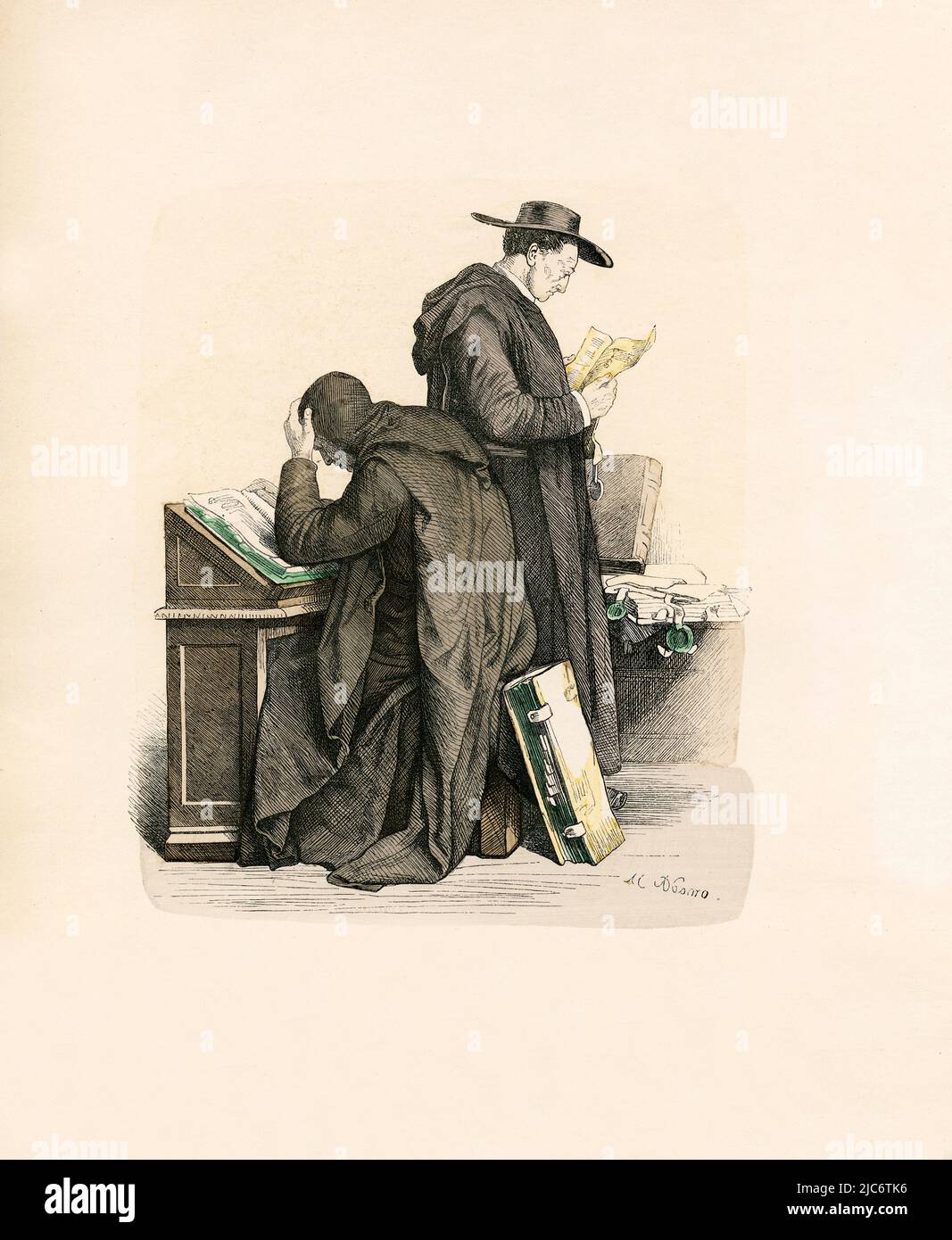 Benedictines, Monastic Religious Orders, late 19th Century ...