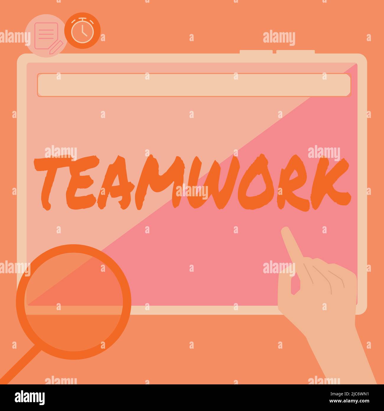 Text showing inspiration Teamwork. Conceptual photo Group of showing ...