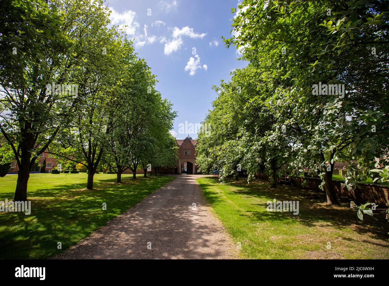 Doddington Hall is, from the outside, an Elizabethan prodigy house or ...