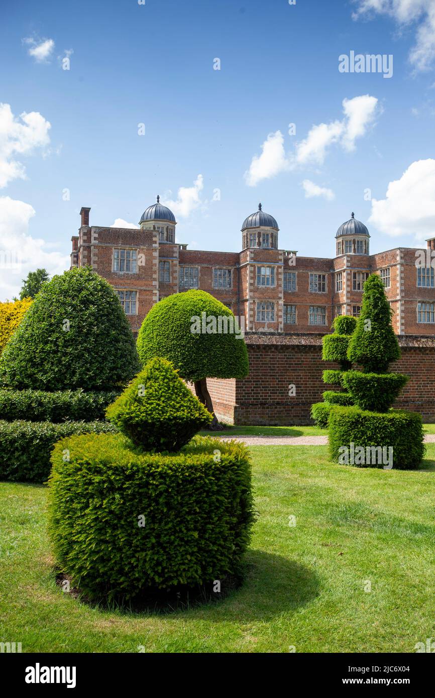 Doddington Hall is, from the outside, an Elizabethan prodigy house or ...