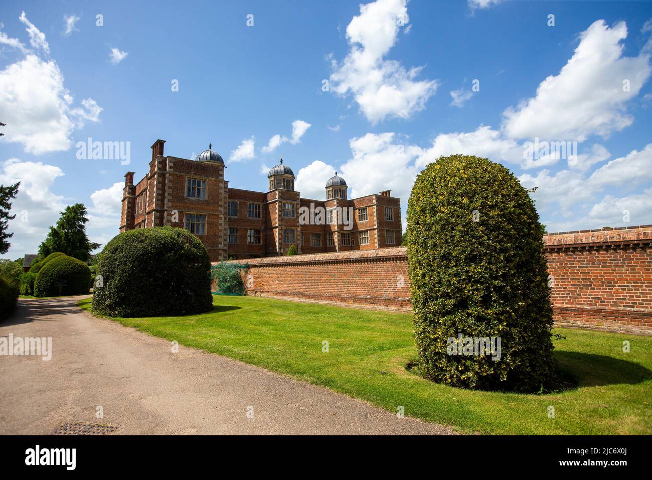 Doddington Hall is, from the outside, an Elizabethan prodigy house or ...