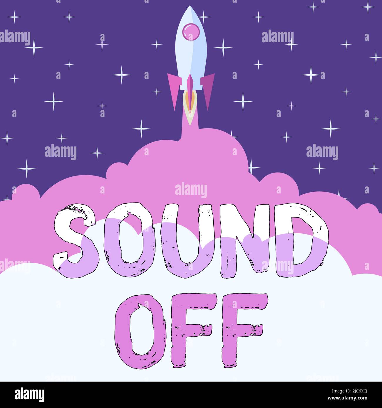 Conceptual caption Sound Off. Conceptual photo To not hear any kind of ...