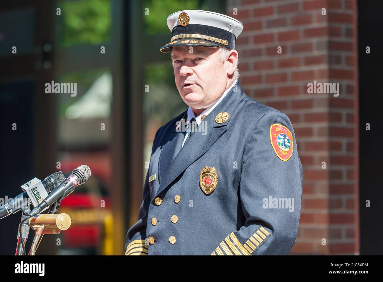 Robert hart acton fire chief hi-res stock photography and images - Alamy