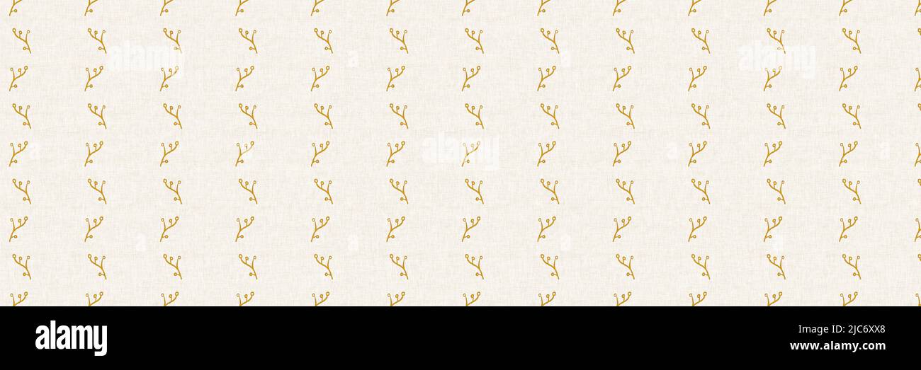 Gender neutral foliage leaf seamless raster border. Simple whimsical 2 ...