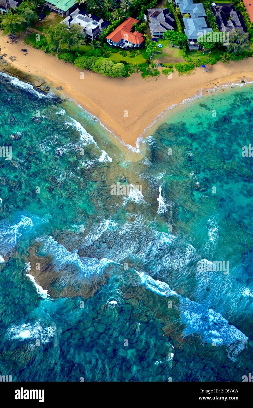 Hawaii wave aerial hi-res stock photography and images - Alamy