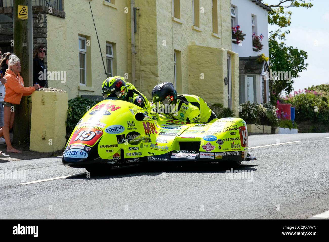 Douglas, Isle Of Man. 10th June, 2022. Greg Lambert/Ben McBride (600 ...