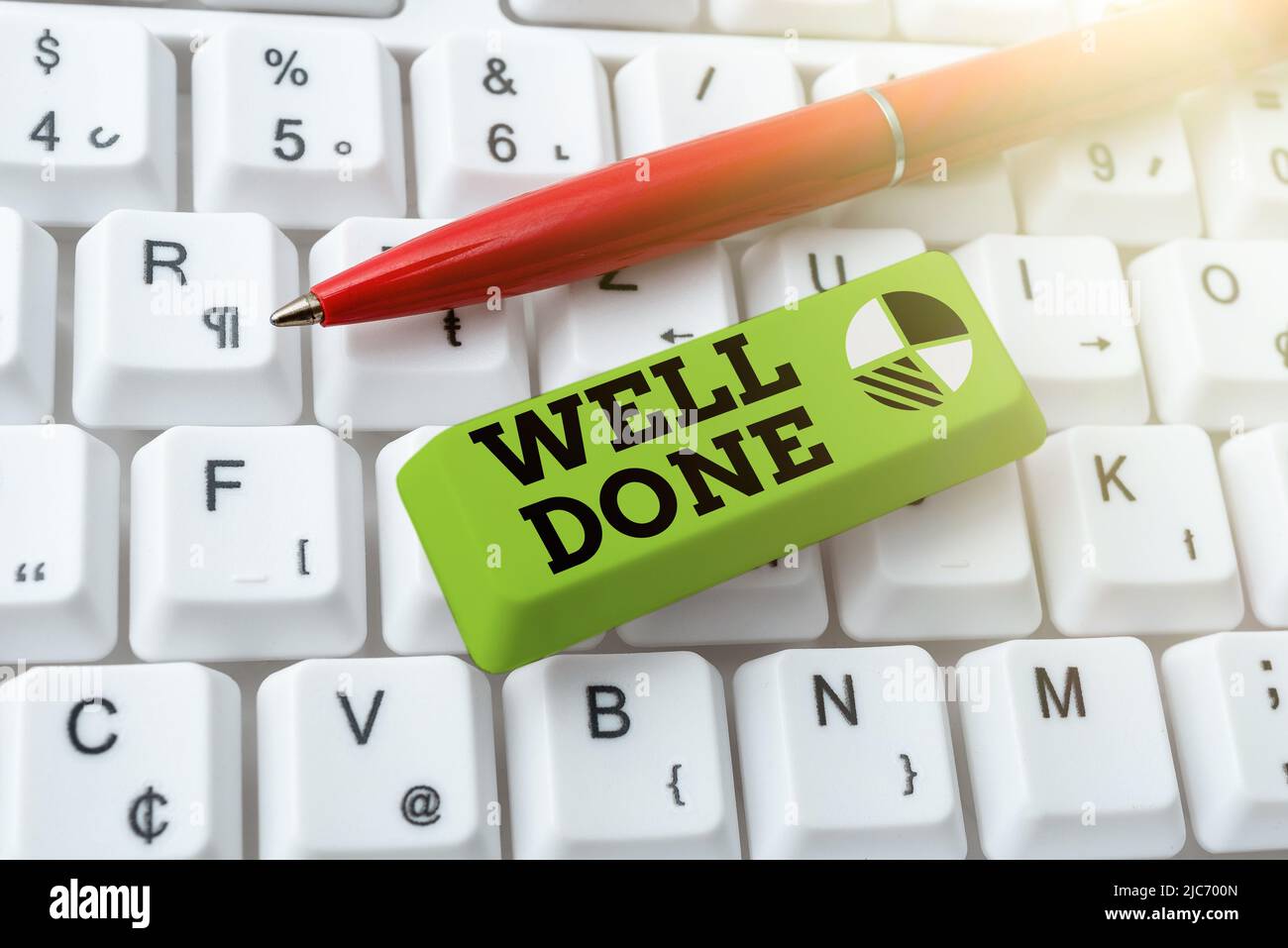 Text sign showing Well Done. Internet Concept Peform accurately and ...