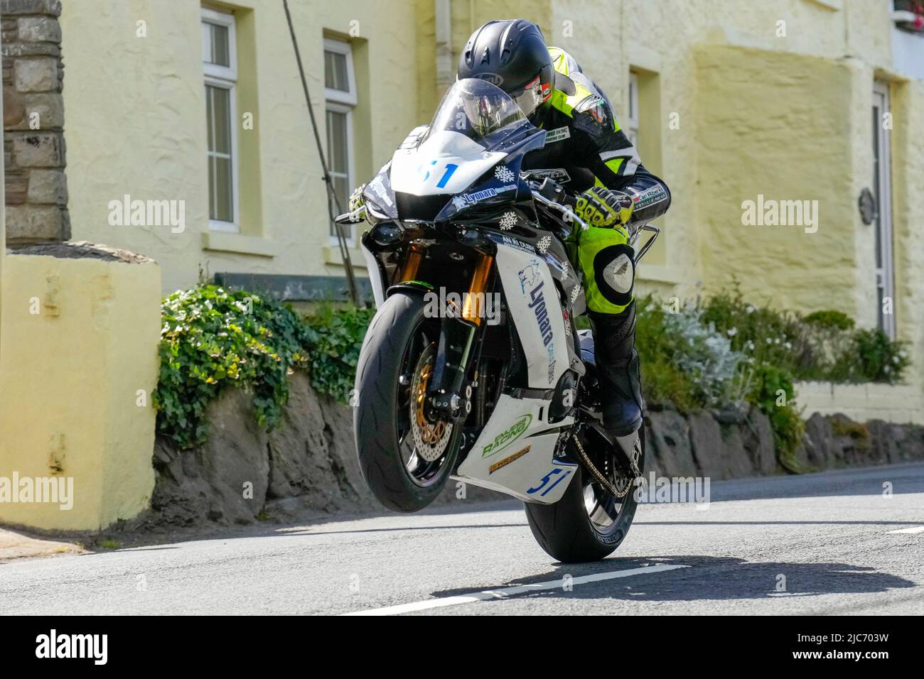 Douglas, Isle Of Man. 10th June, 2022. James Chawke (600 Yamaha ...