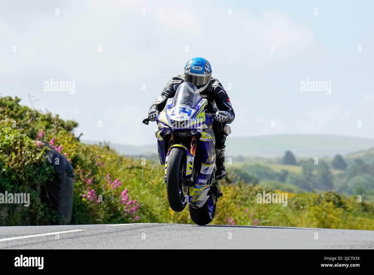 Douglas, Isle Of Man. 10th June, 2022. Mike Norbury (600 Yamaha ...