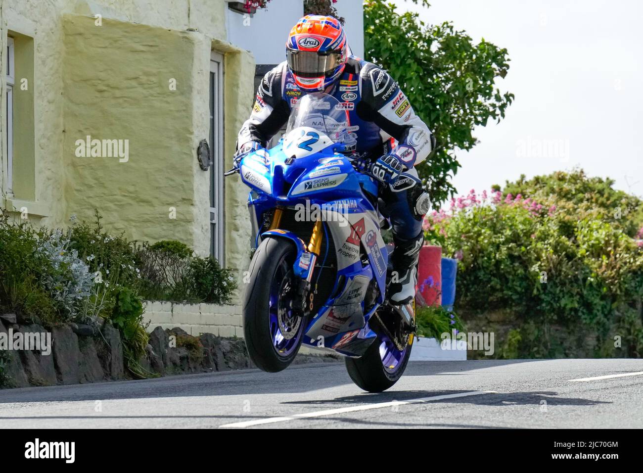 Douglas, Isle Of Man. 10th June, 2022. Philip Crowe (600 Yamaha ...