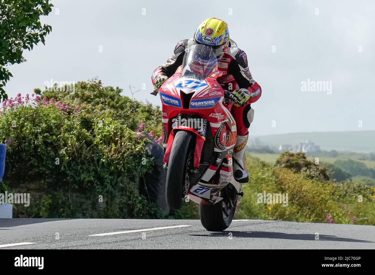 Douglas, Isle Of Man. 10th June, 2022. Nathan Harrison (600 Honda ...