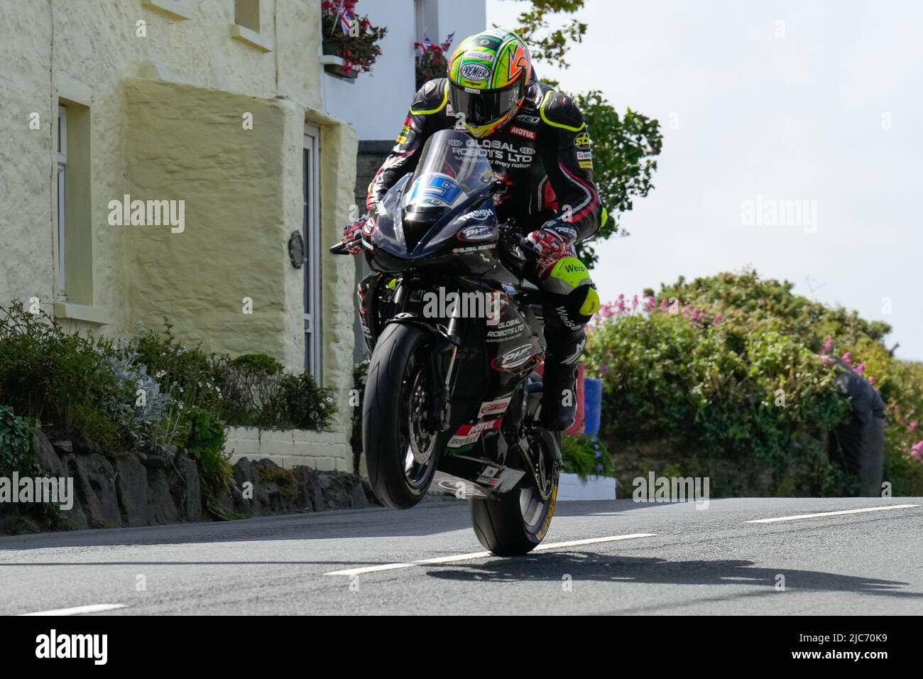 Douglas, Isle Of Man. 10th June, 2022. Brian McCormack (765 Triumph ...