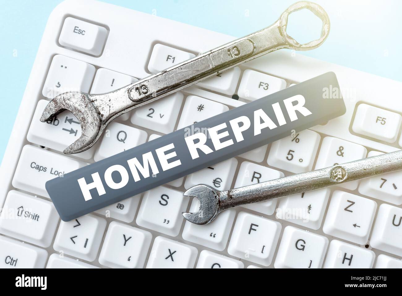 Hand writing sign Home Repair. Word Written on maintenance or improving ...