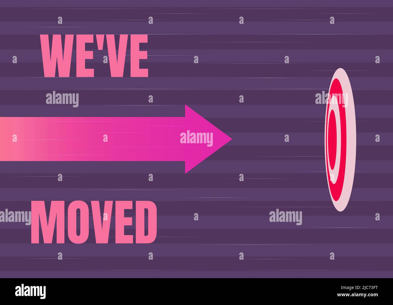 Inspiration showing sign We Ve Moved. Business idea going to live from ...