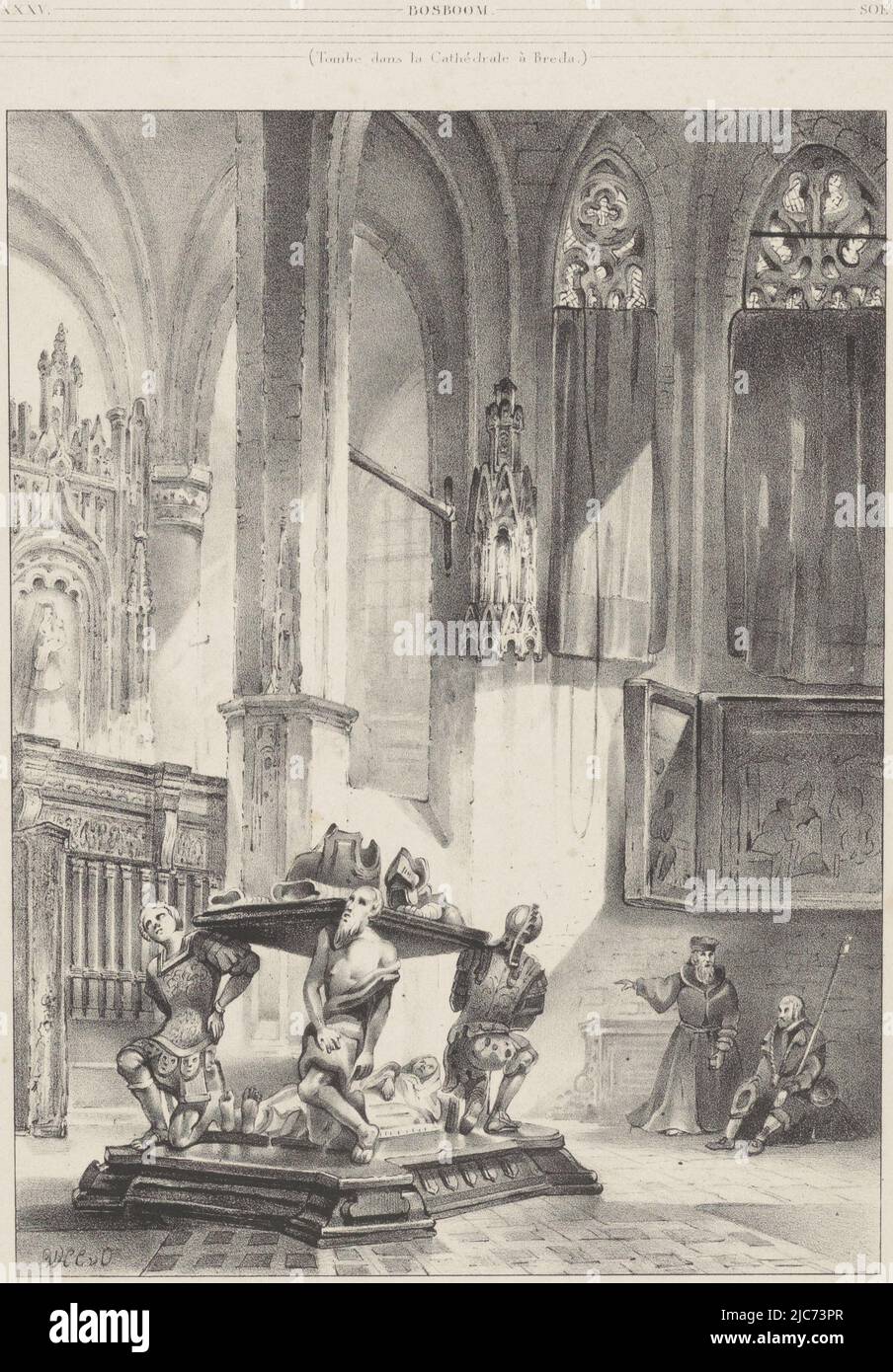 Tomb monument for Engelbrecht II in the Princes Chapel of Our Lady's ...