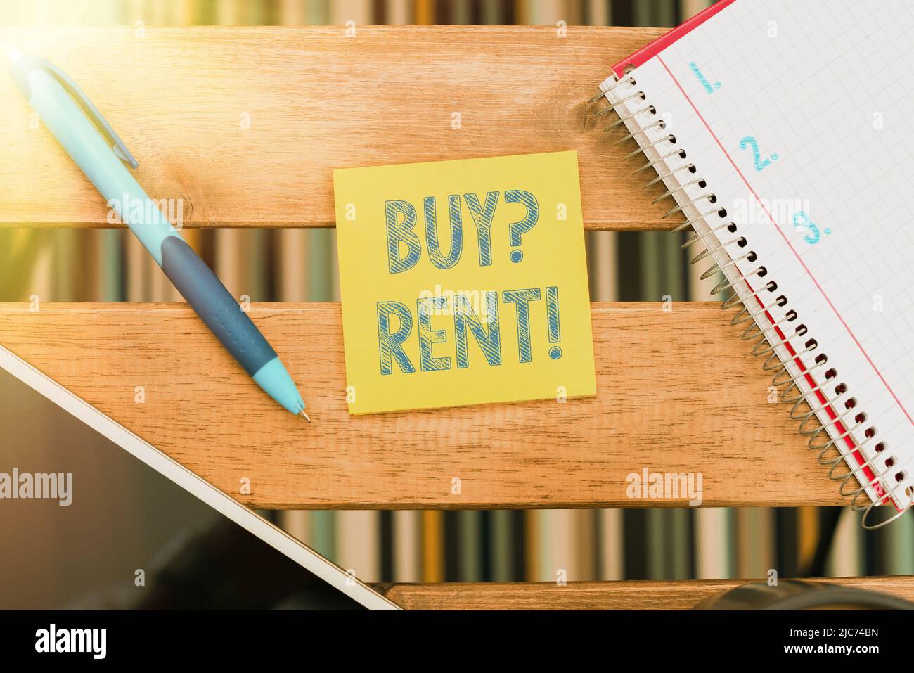 Sign displaying Buy Question Rent. Conceptual photo Group that gives ...