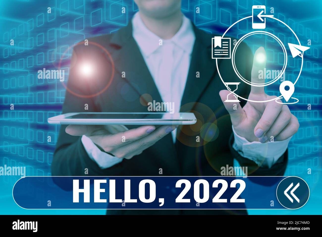 Inspiration showing sign Hello 2022. Business approach expression or gesture of greeting ...