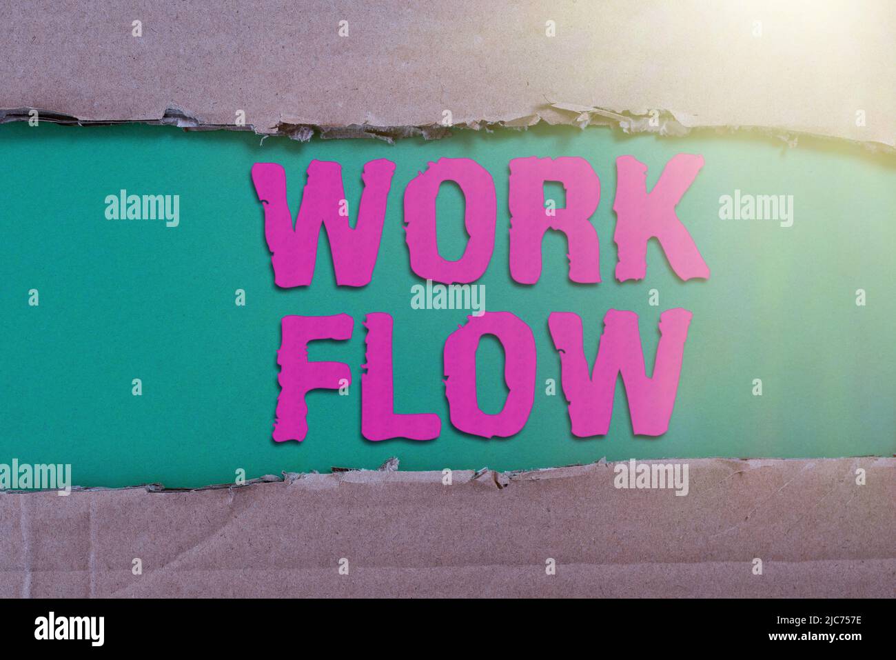 Inspiration showing sign Work Flow. Conceptual photo Continuity of a ...