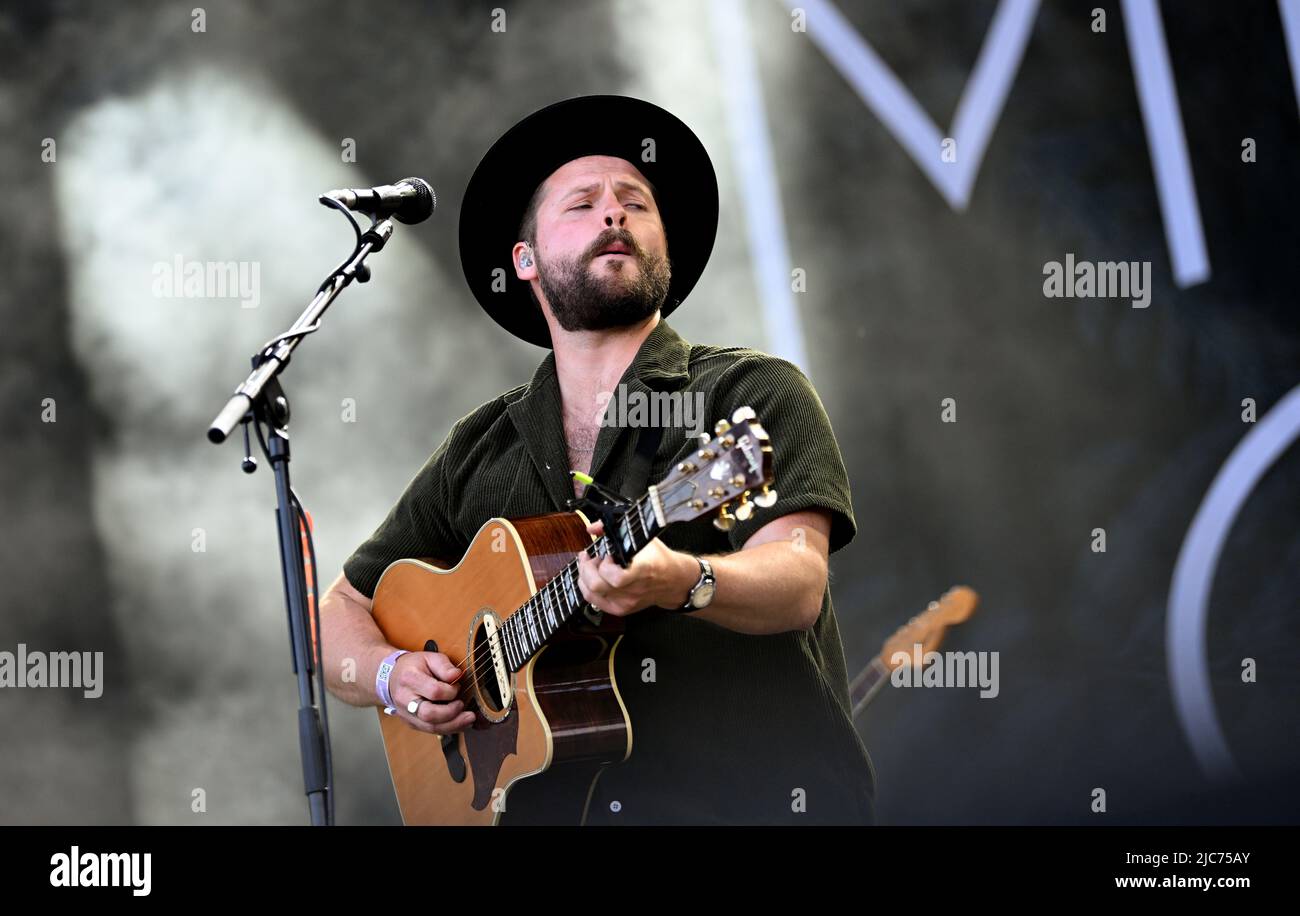 Berlin, Germany. 10th June, 2022. Musician Ian Hooper of the band ...