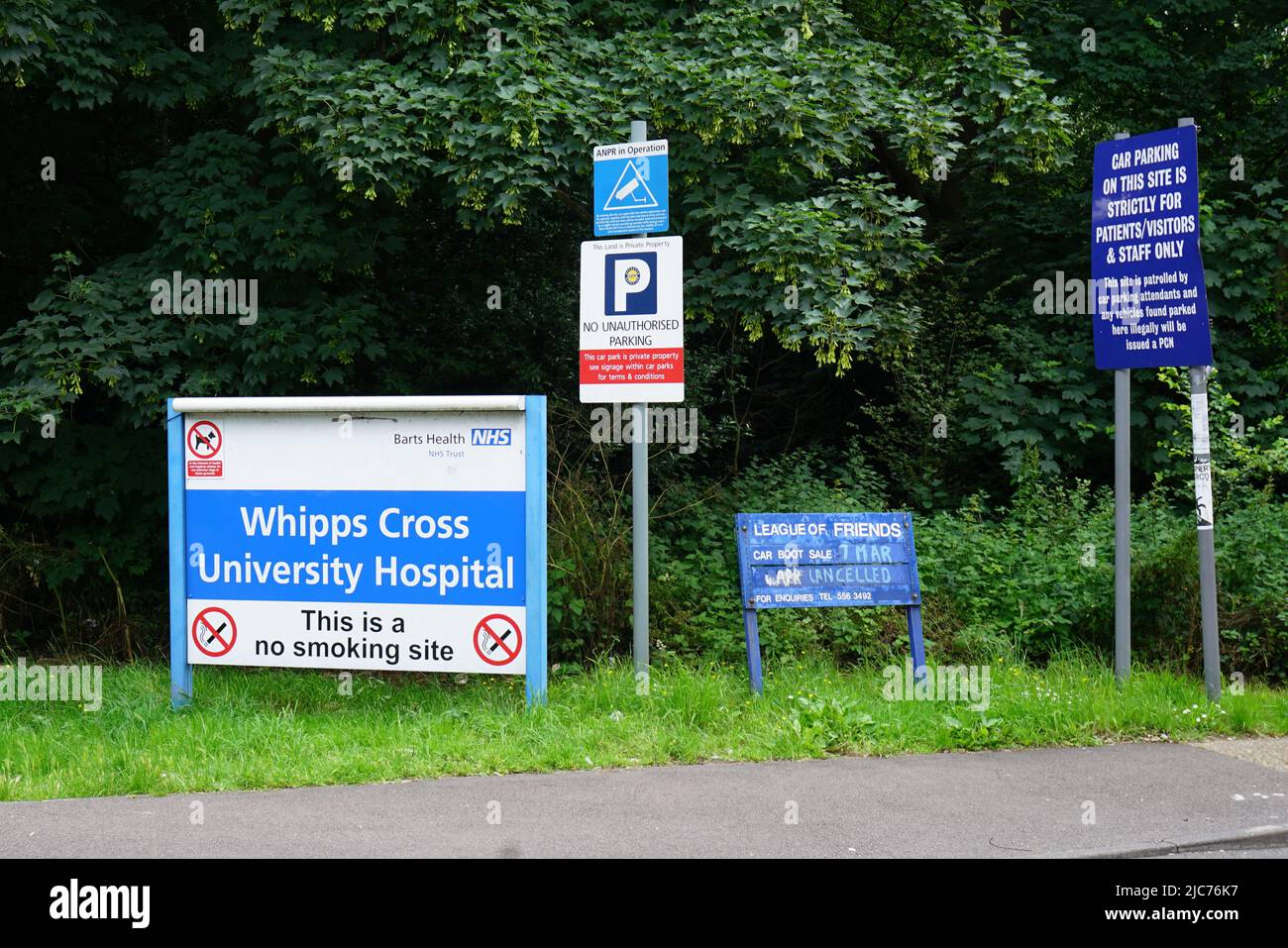 London, UK. 10th June, 2022. Whipps Cross Hospital at Leytonstone ...