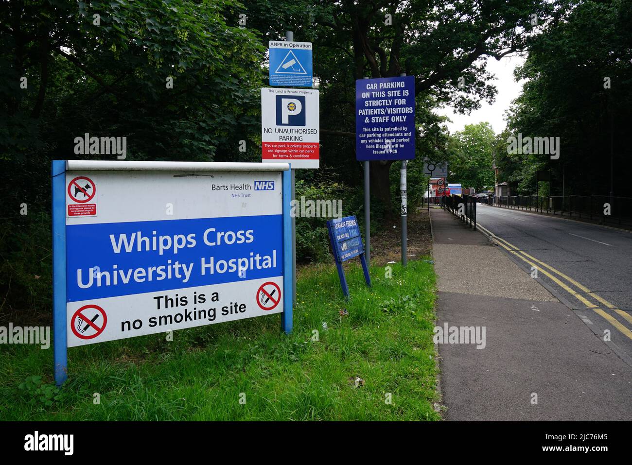 London, UK. 10th June, 2022. Whipps Cross Hospital at Leytonstone ...