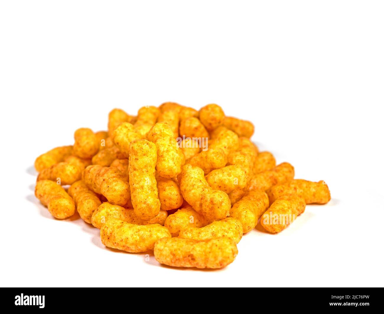 Peanut flips isolated against a white background Stock Photo - Alamy
