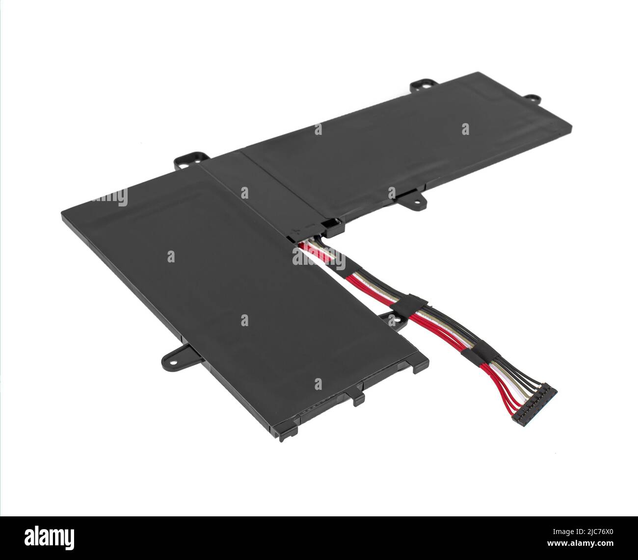 Laptop battery, laptop spare part isolated on white background Stock ...