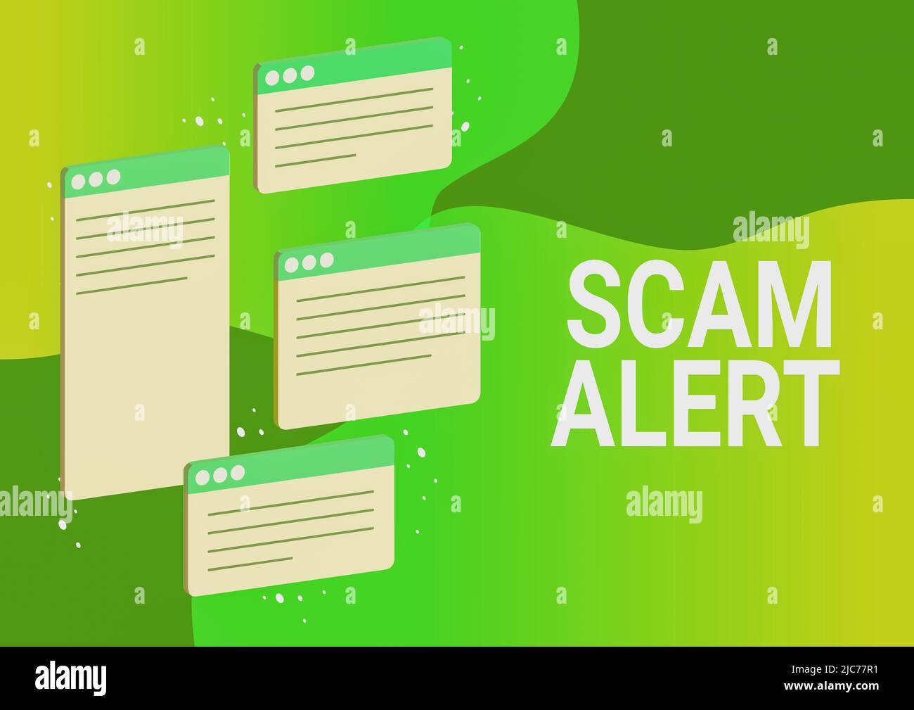 Inspiration showing sign Scam Alert. Business concept warning someone ...