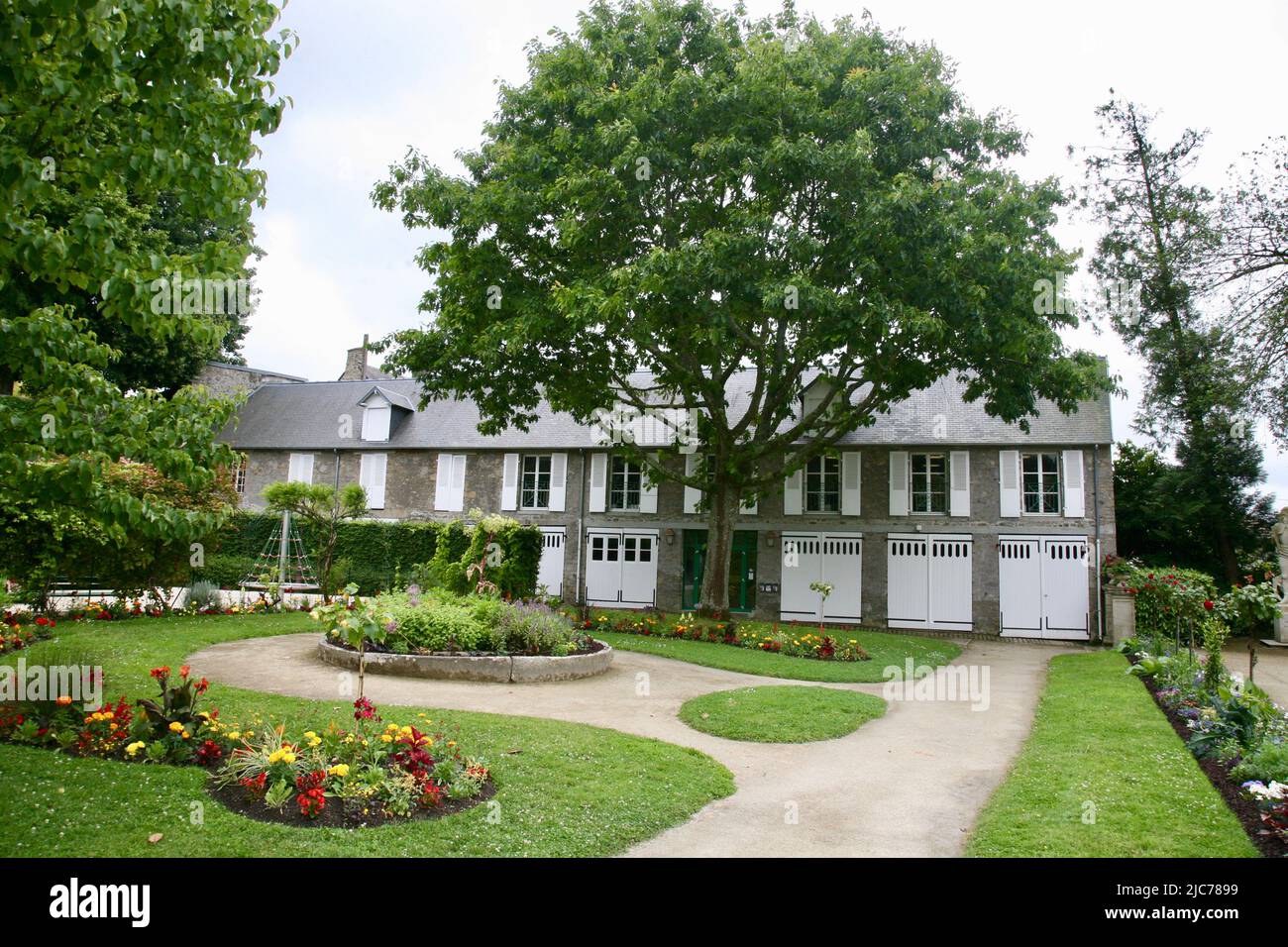The botanic gardens at Coutances, Normandy, France Stock Photo - Alamy