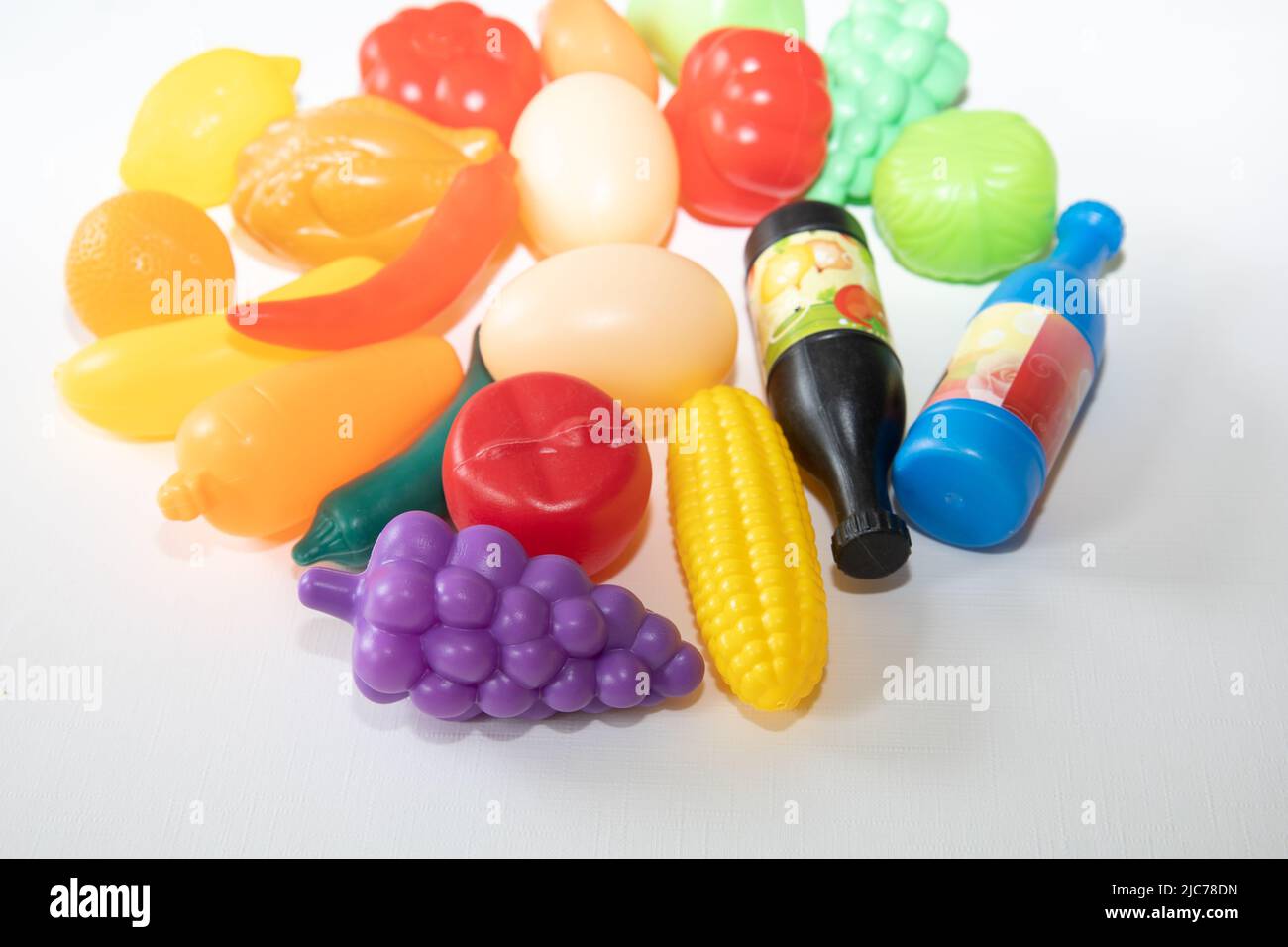 Kid toy fruit hi-res stock photography and images - Alamy