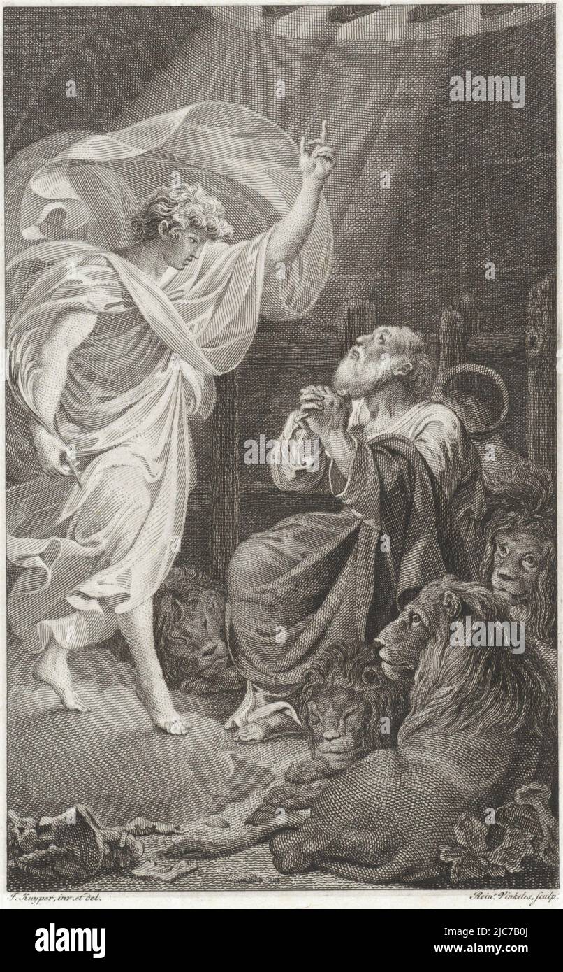 Daniel lions angel hi-res stock photography and images - Alamy