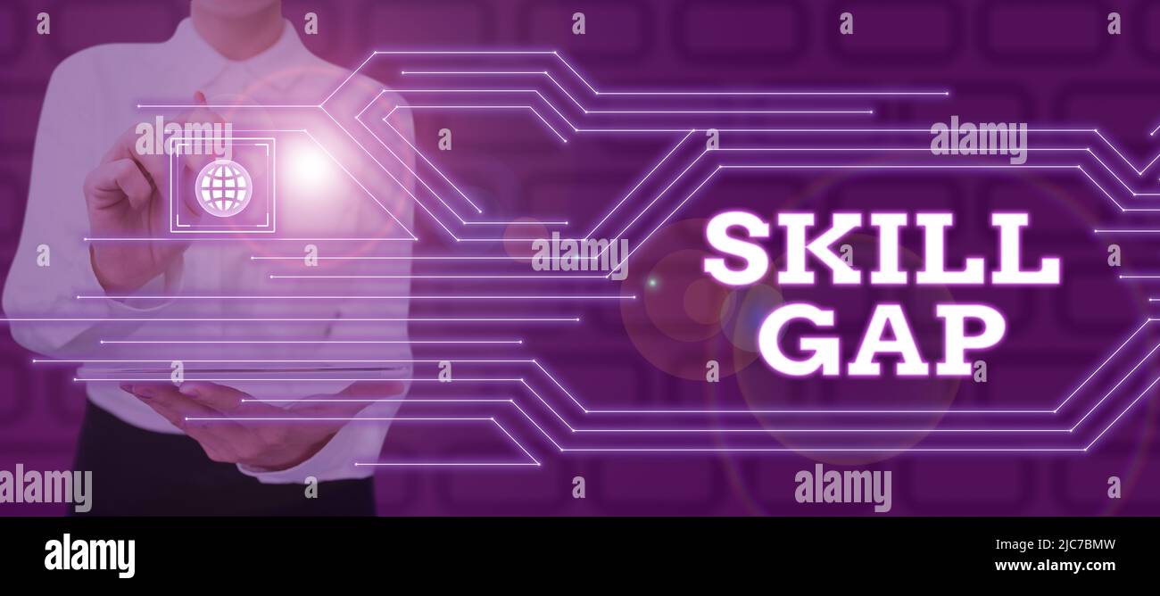 Conceptual display Skill Gap. Business showcase Refering to a person s ... Conceptual display Skill Gap. Business showcase Refering to a person s ...