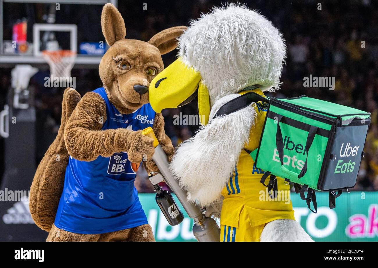 Berlin, Germany. 10th June, 2022. Basketball: Bundesliga, Alba Berlin ...