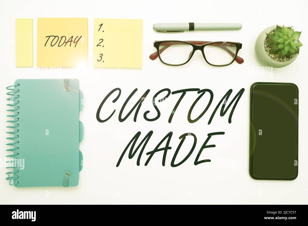 Conceptual display Custom Made. Business approach something is done to ...